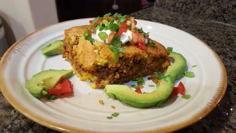 Receta de Pastel de tamal picante