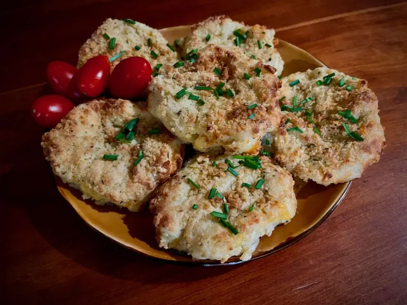 Receta de Pasteles de puré de papa con freidora de aire