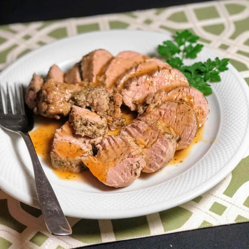 Receta de Solomillo De Cerdo Instantáneo, Tierno Y Jugoso