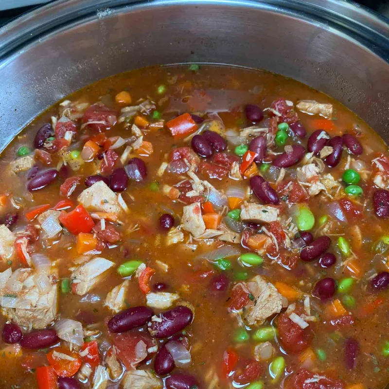 Receta de Guiso De Cerdo Tierno Con Frijoles