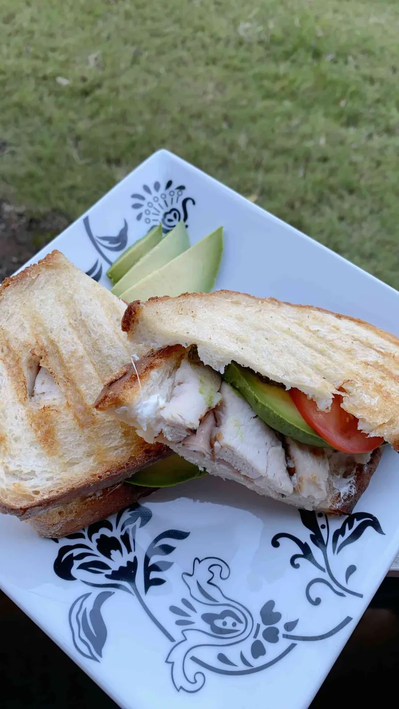 Receta de El mejor panini de pollo