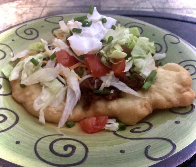 Receta de Tacos indios de lujo
