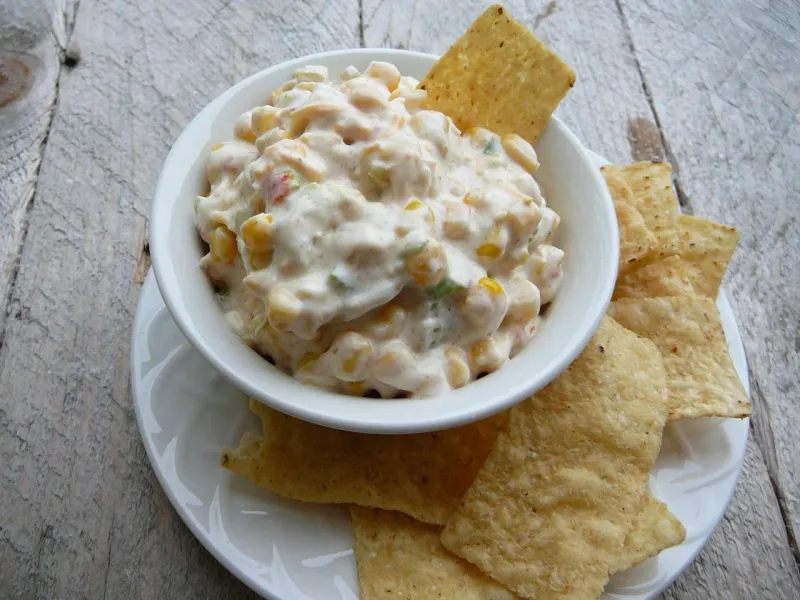 Receta de salsa de maíz picante