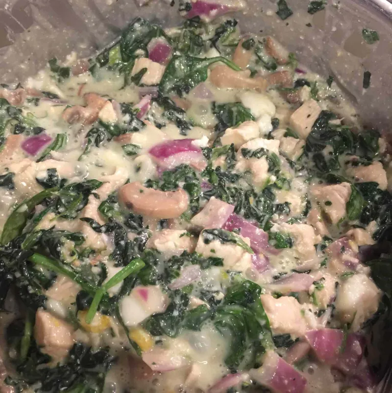 Receta de Pollo a la King más saludable