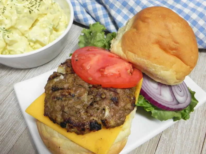 Receta de Hamburguesas Ranch